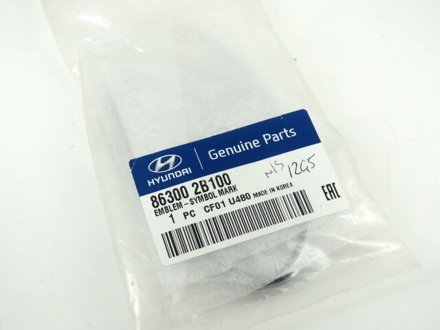 GENUINE HYUNDAI SANTA FE (2006-2011) CHROME EFFECT FRONT GRILLE LOGO ...