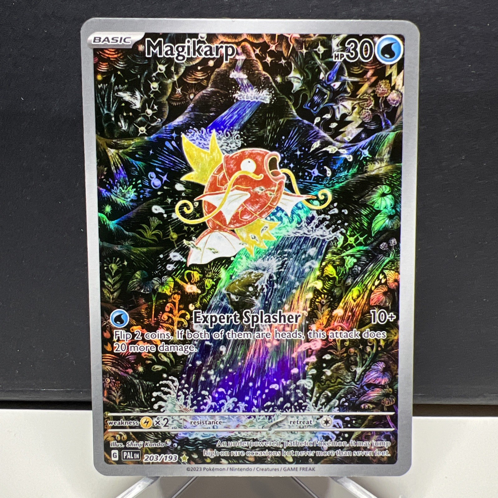 Magikarp 2023 Scarlet & Violet: Paldea Evolved #203/193 Illustration ...