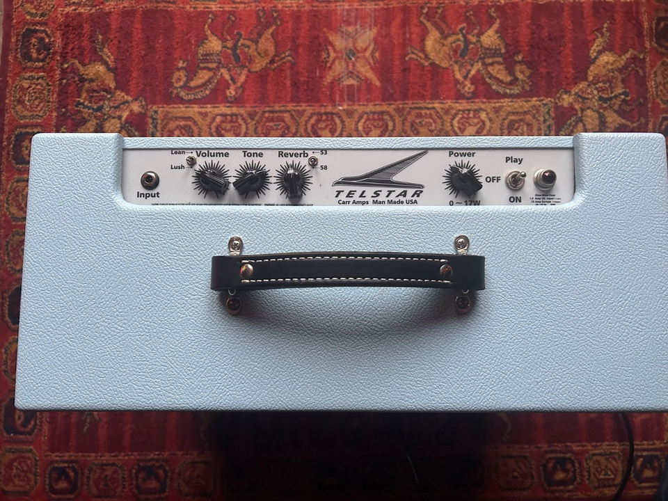 Carr Telstar 17 watt Hand-Wired boutique tube guitar amplifier - mint ...
