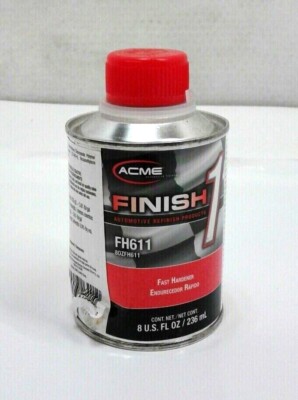 ACME FINISH 1 Automotive Finishing Products FH611 Fast Hardener 8 Oz | eBay