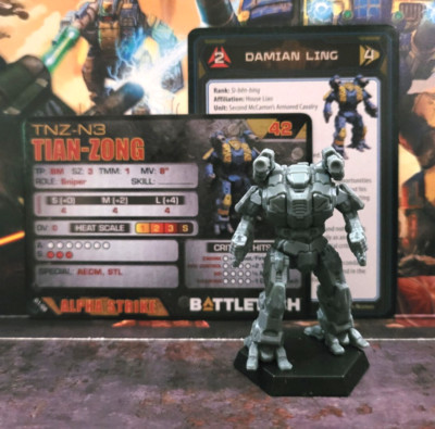 Battletech Tian-Zong Mech McCarrons Armored Cavalry Assault Lance ...