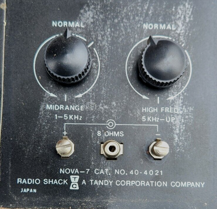 Radio Shack Realistic Nova 7-B Crossover Works Excellent ! | eBay