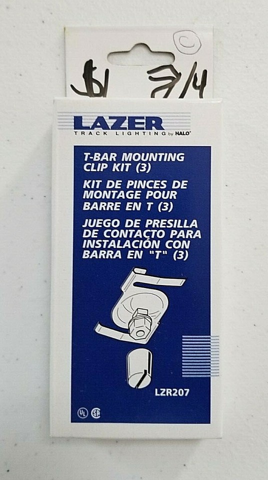 Lazer T-Bar Mounting Clip Kit (3) LZR207 | eBay