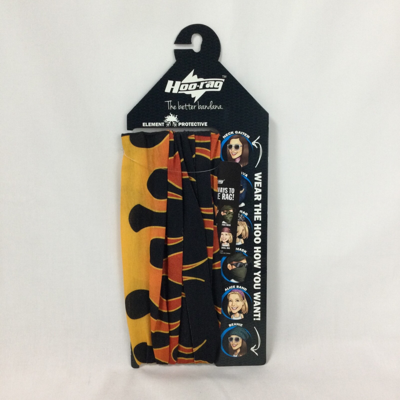 Hoo-Rag The better Bandana, Neck Gaitor, Bandana, Scarf, Full Throttle ...