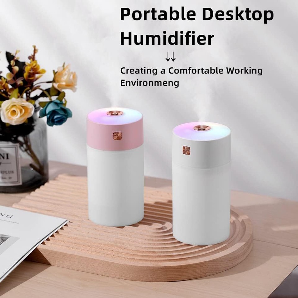 Mini Humidifier,USB Colorful cool mist humidifier air humidifier ...