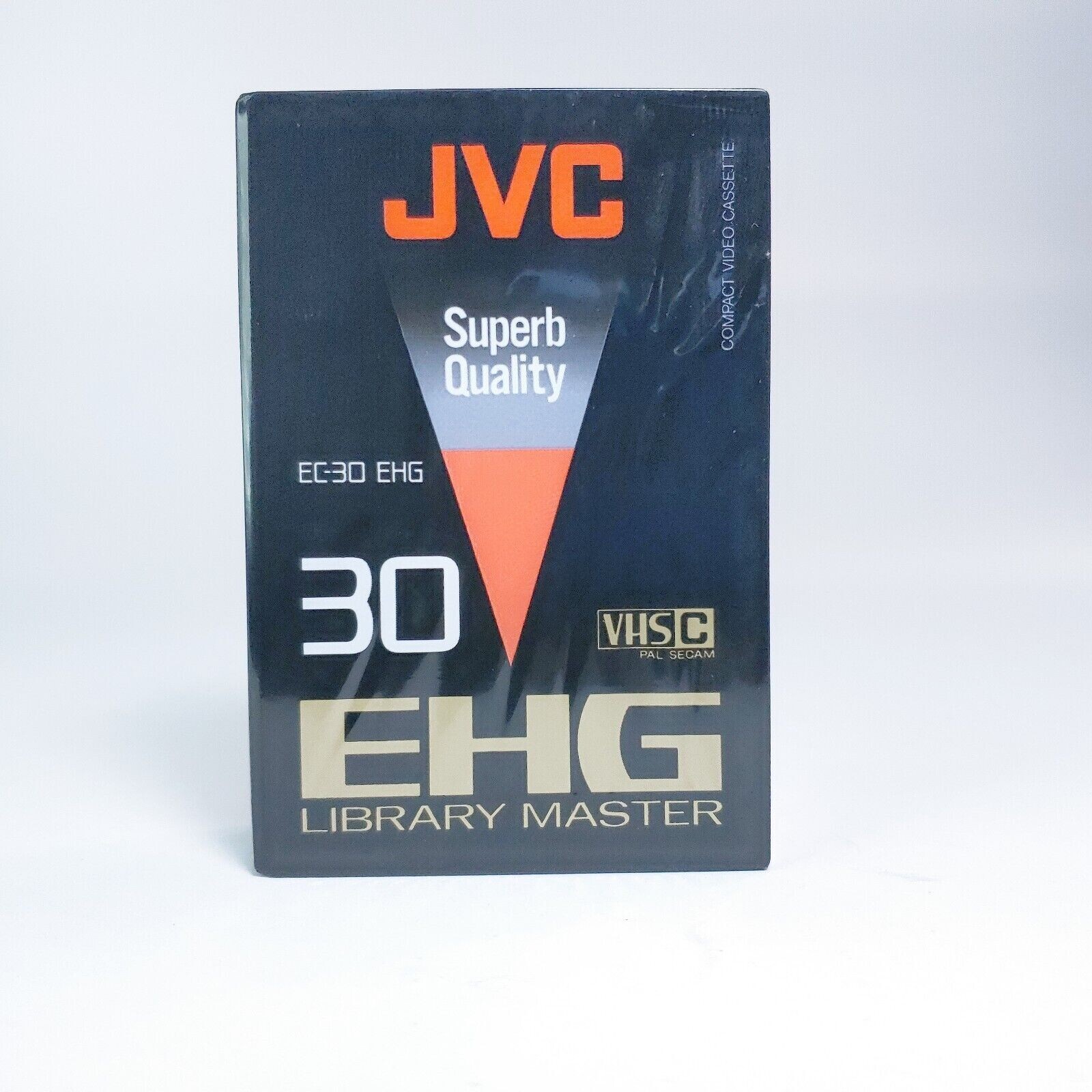 JVC VHS-C EHG LIBRARY MASTER - EC-30 Blank Camcorder Cassette Tape - | eBay