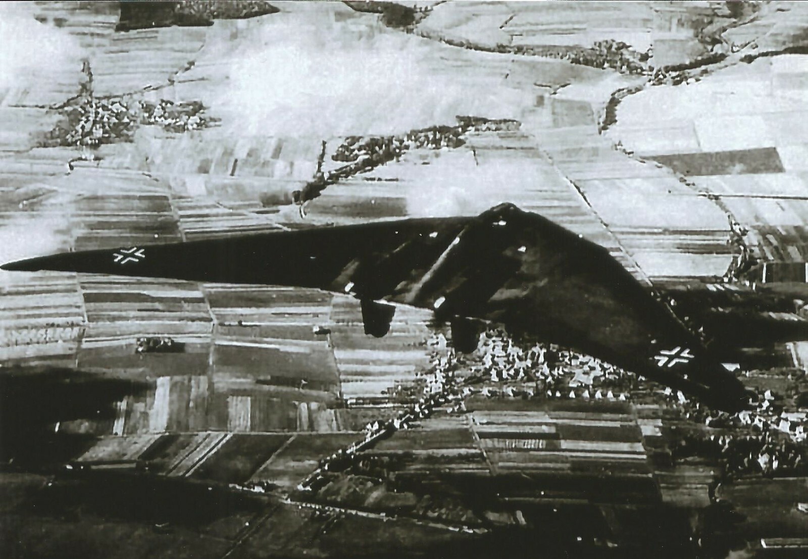German WW II Photo Stealth Horton Flying Wing.... | eBay