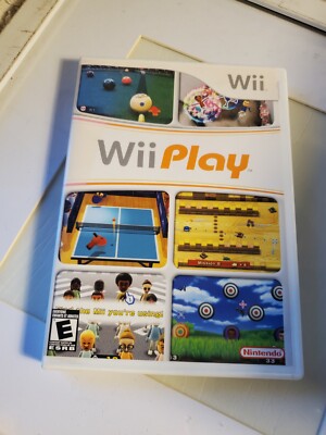 Wii Play Complete w/ Manual Nintendo Wii 2007 CIB 45496900069 | eBay