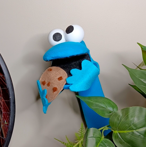 Bright Blue Hand Puppet, Story Learning Educational Toy, Best Friend ...