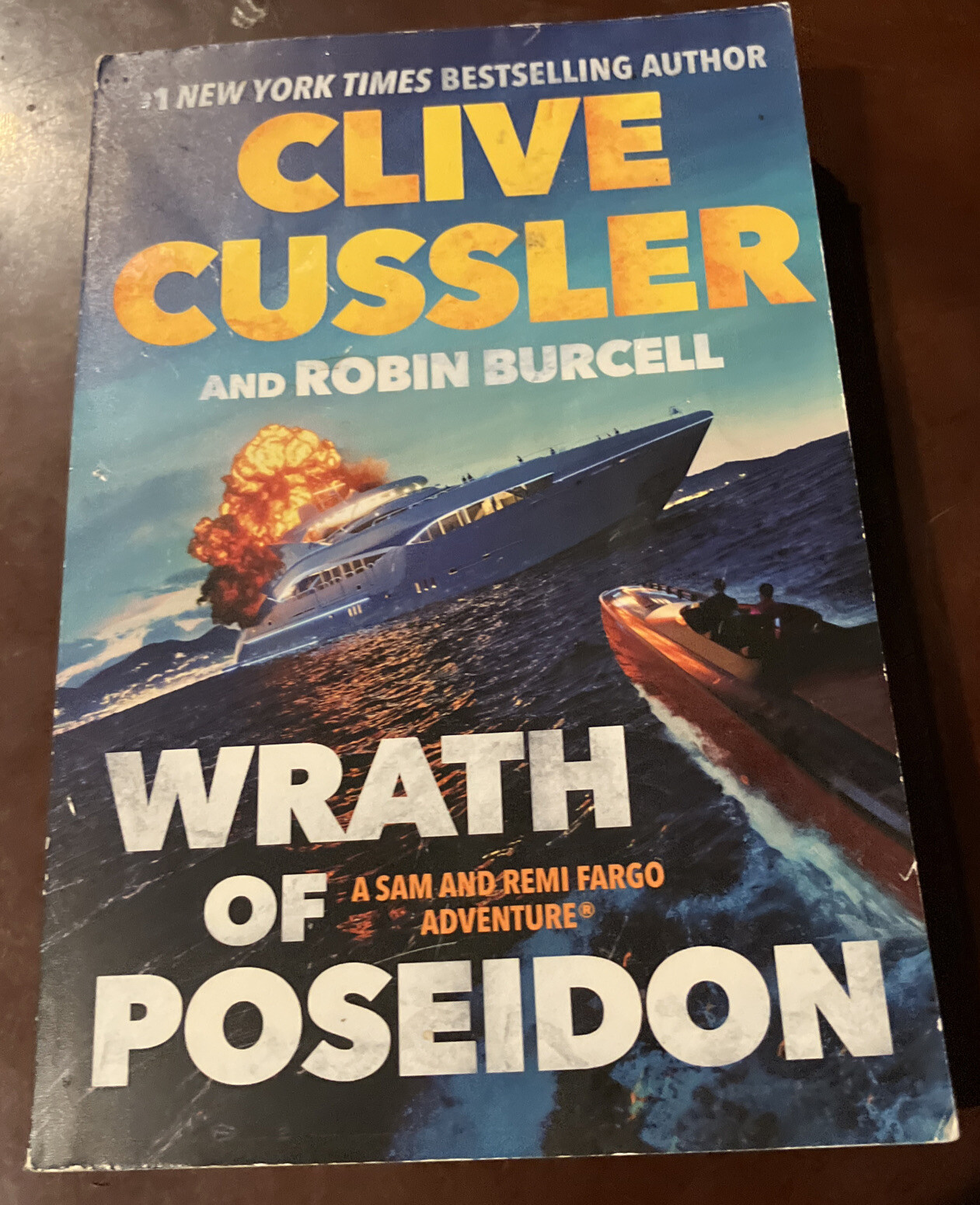 Wrath of Poseidon (A Sam and Remi Fargo Adventure) - Paperback -Clive ...