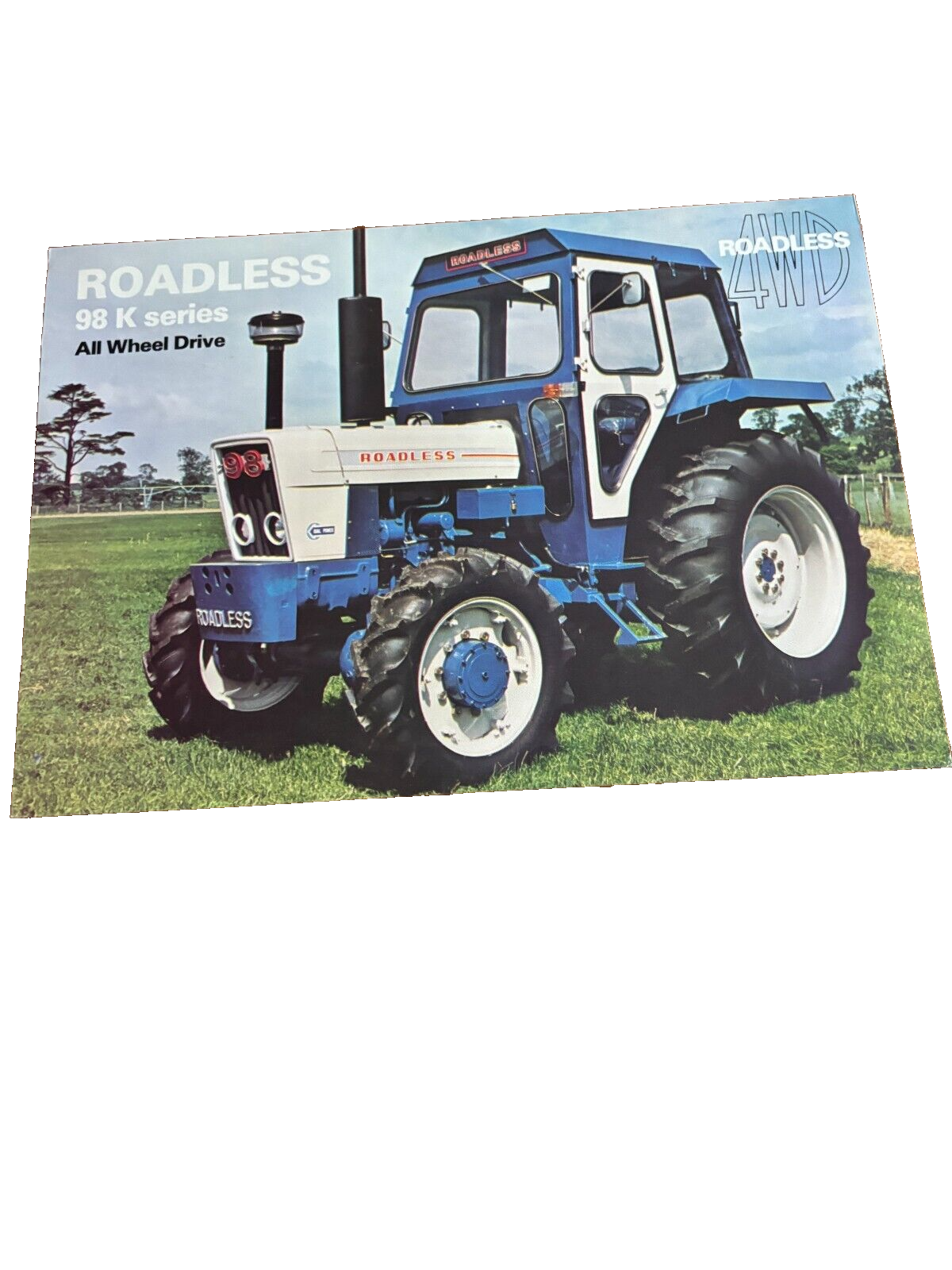 Roadless 98 K Series Tractor Brochure FCCA24 | eBay