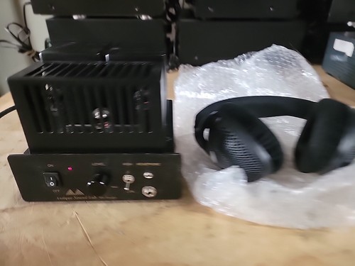 ANTIQUE SOUND LAB MG HeadDT Tube Headphone Amplifier, Sennheiser ...