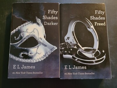 FIFTY 50 SHADES OF GREY BOOKS 2 and 3 Freed and Darker by E. L. James ...