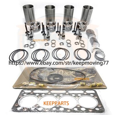Rebuild Kit Compatible 4D35 4D35T for Isuzu 4BA1 Engine TLD26 TLD64 ...