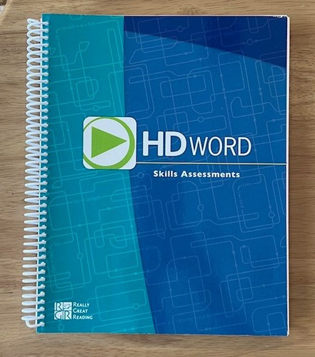 HD Word Skill Assessment Really Great Reading - Includes Student ...