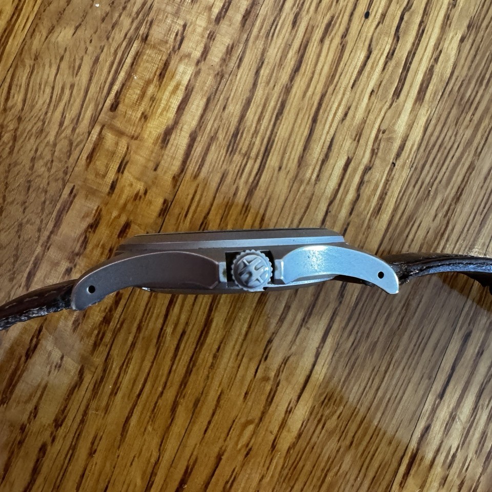 Vintage Hamilton L.L. Bean 9821 A Quartz Field Military Railroad Style ...