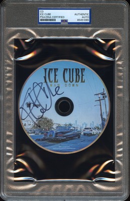 Ice Cube Signed Autographed CD “Man Down” PSA/DNA Authenticated | eBay