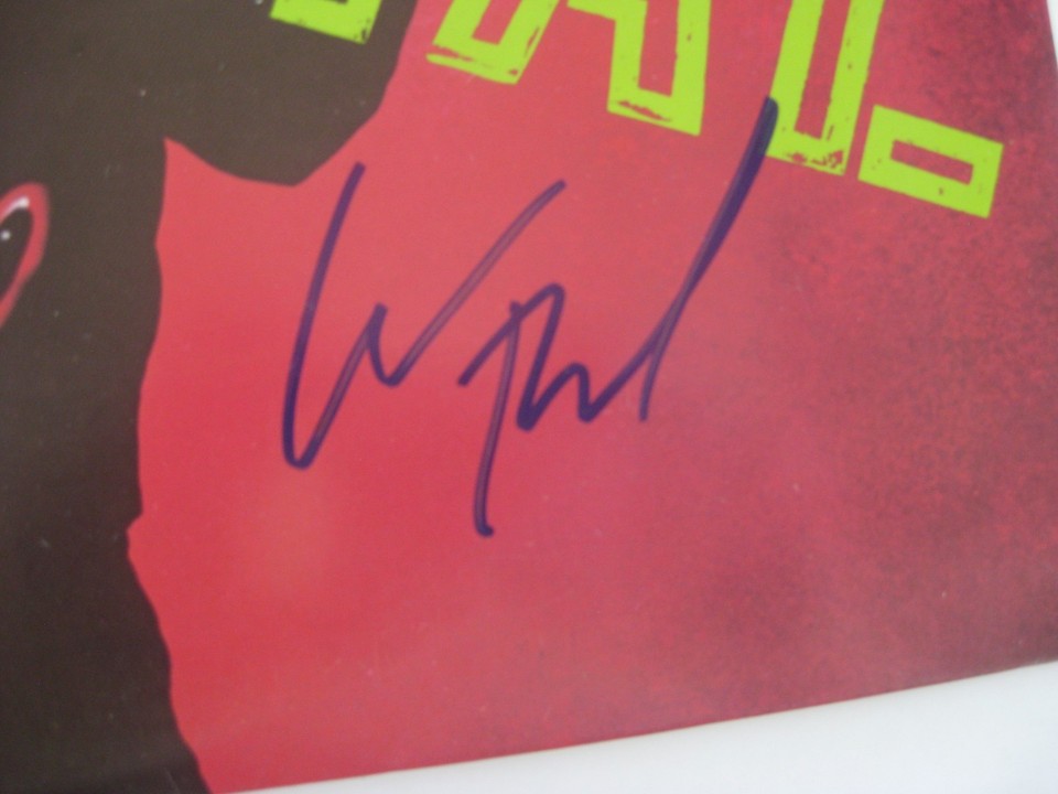 LOU REED - Rare AUTOGRAPHED 1986 ALBUM - "MISTRIAL" LP HAND SIGNED By ...