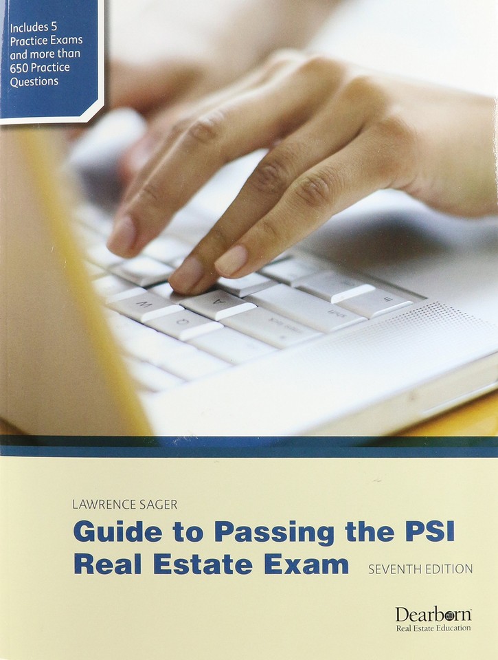 Guide to Passing the PSI Real Estate Exam, 7th Edition | eBay