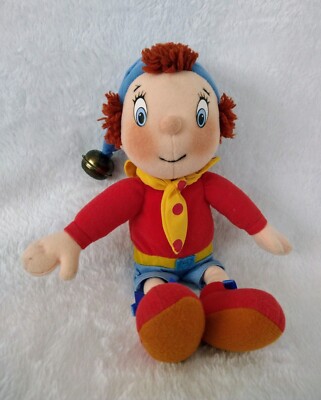 Noddy Plush Elf Gund Stocking Hat Jingle Bell Yellow Neckerchief Red ...
