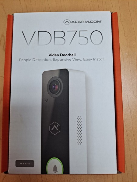 Alarm.com VDB750 Video Doorbell - White (ADC-VDB750) for sale online | eBay
