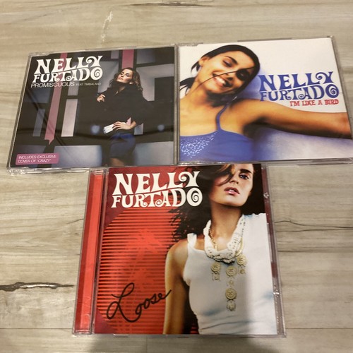 Nelly Furtado 3 CD LOT 2 Imports I'm Like A Bird Promiscuous & Loose 💿 ...