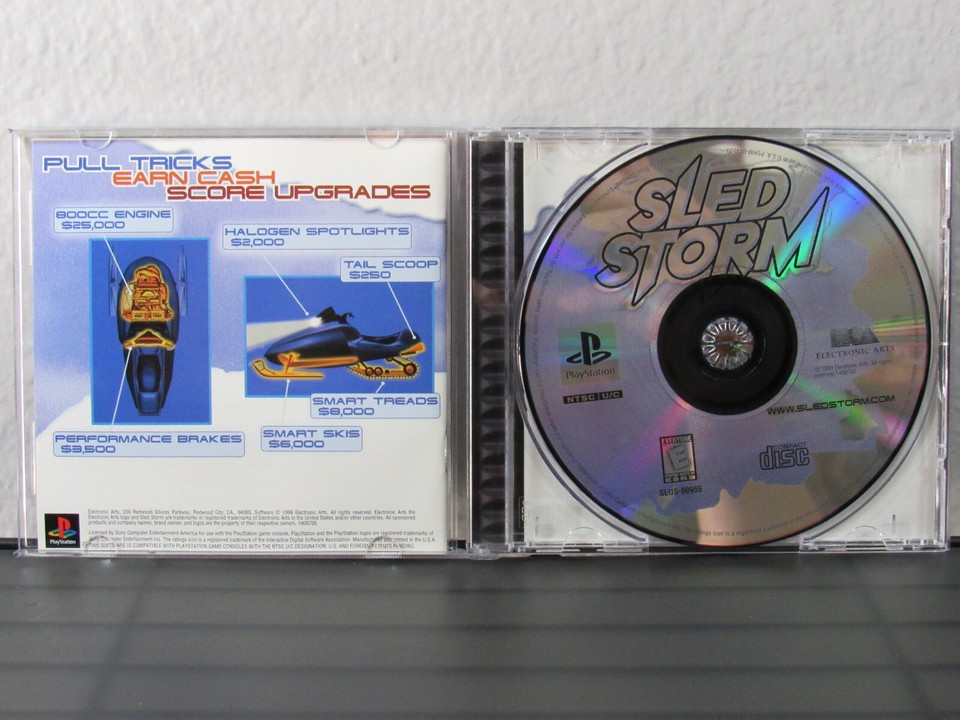 Sled Storm (Sony PlayStation 1, 1999) Black Label (CIB) 14633140071 | eBay