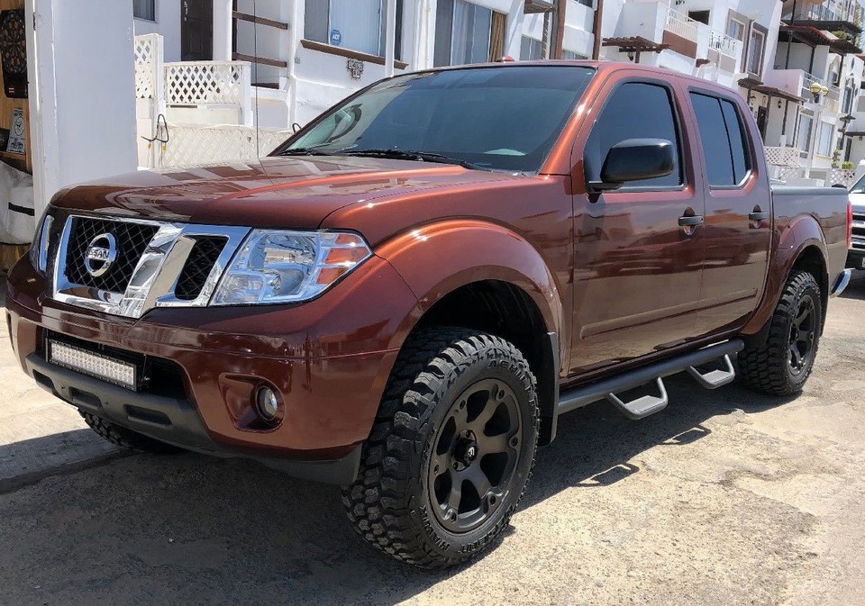 2005-2025 Nissan Frontier Crew Cab Side Steps Hoop Rails Running Boards ...