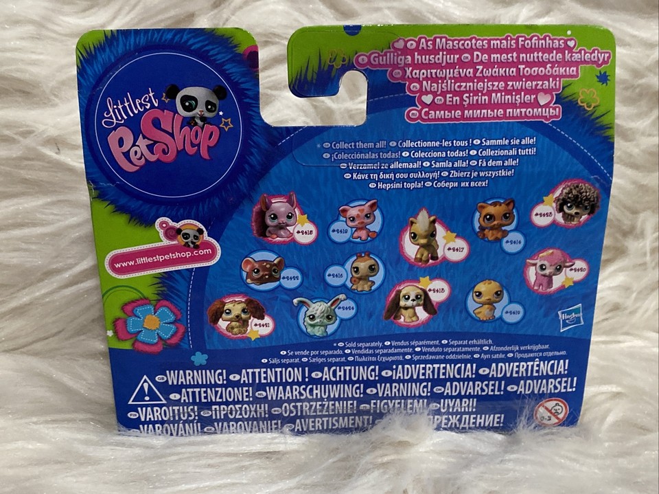 Littlest Pet Shop Lps Cutest Pets Furry LABRADOODLE & MOUSE lot #2421 ...