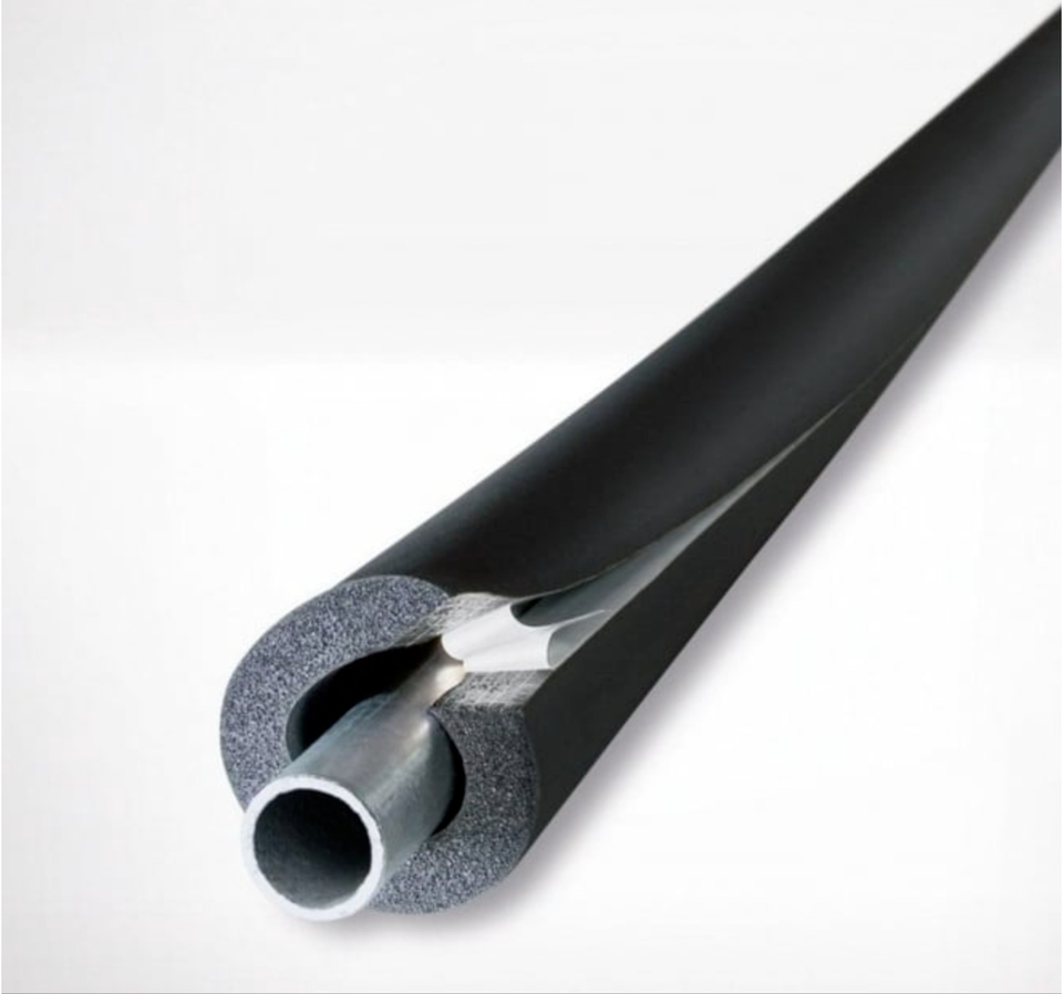 Armaflex Pipe Insulation 15mm Diameter Lagging Foam Self Seal 2M Tube ...