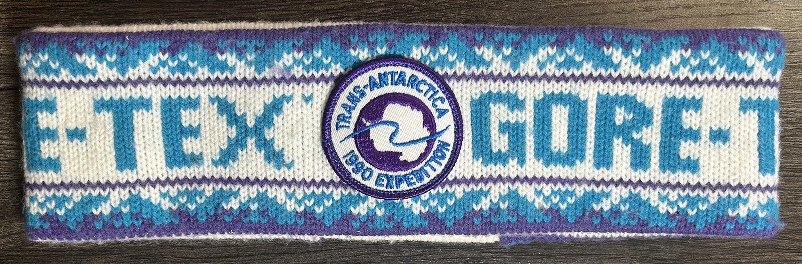 RARE Vintage GORE-TEX Headband TRANS ANTARCTICA EXPED… - Gem