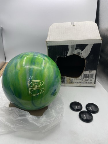 8 lb 8 oz Polyester Bowling Ball Brunswick T - Zone Blue Lagoon Lime ...