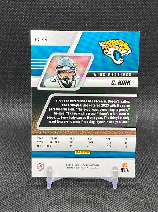 2023 Panini Zenith - Red Zone #44 Christian Kirk Jacksonville Jaguars ...