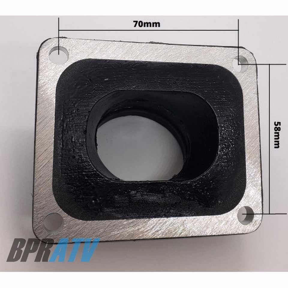 Yamaha Banshee UPP 2 To 1 Carb Boot For 33mm To 35mm Single Carb Set Up ...