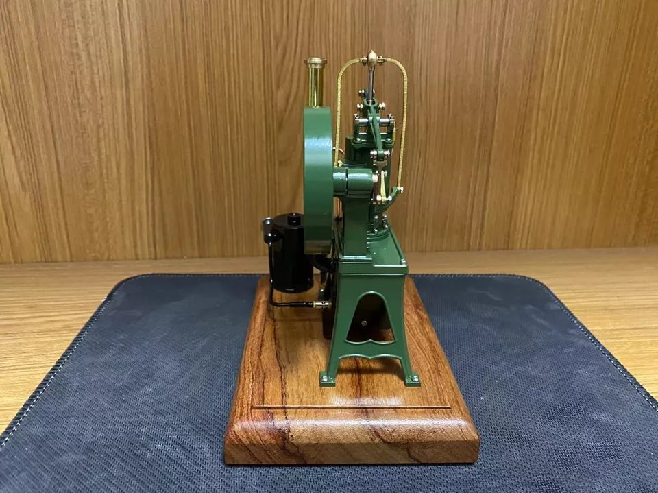 Mini Stirling Engine Green Brass Rider Ericsson Hot Air Pumping Engine ...