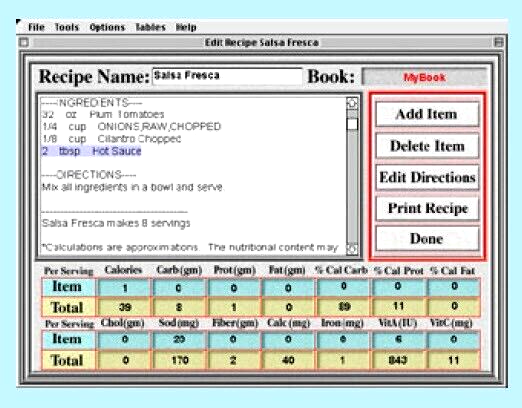 Ohio Distinctive Software Recipe Analyzer RARE | eBay