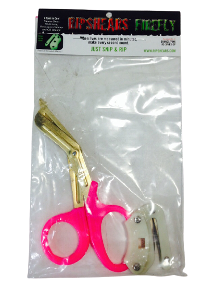 Rip shears Trauma shears with Firefly glow in the dark - Pink | eBay