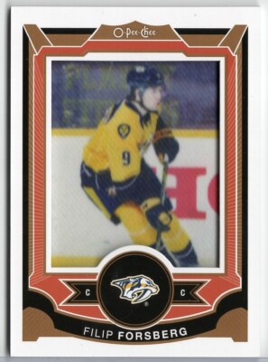 2015-16 O-Pee-Chee OPC Filip Forsberg #P-22 Predators Manufactured ...