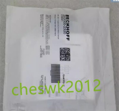1 PCS NEW IN BOX BECKHOFF plug M8 four-core female ZS2000-2320 | eBay