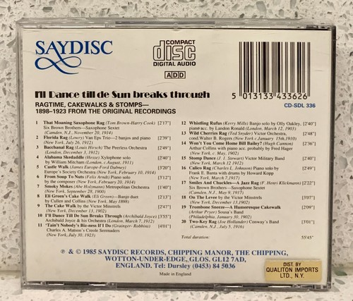 I'll Dance Till De Sun Breaks Through by Various Artists (CD, May-2006 ...