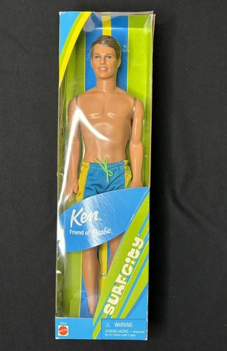 Mattel Ken Friends of Barbie Surf City Doll Blue Eyes Vintage 2000 New ...