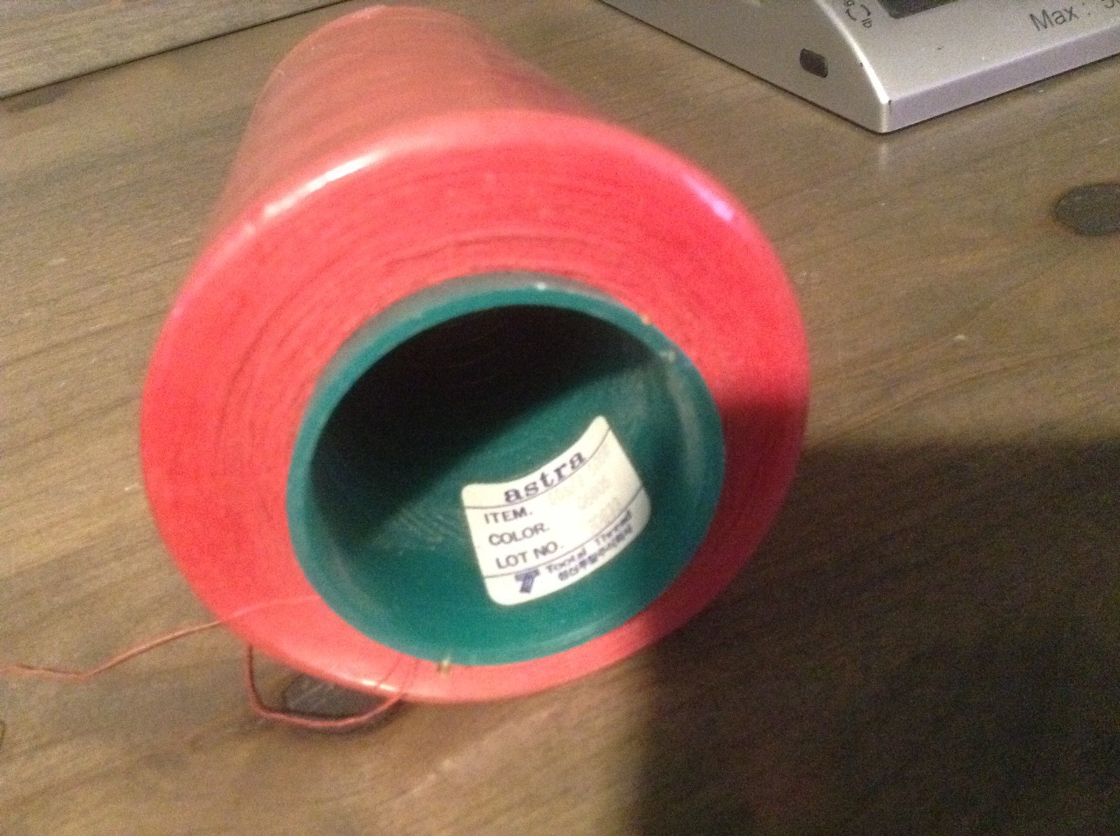 RED AND BLUE THREAD CONES SEWING THREAD ASTRA | eBay