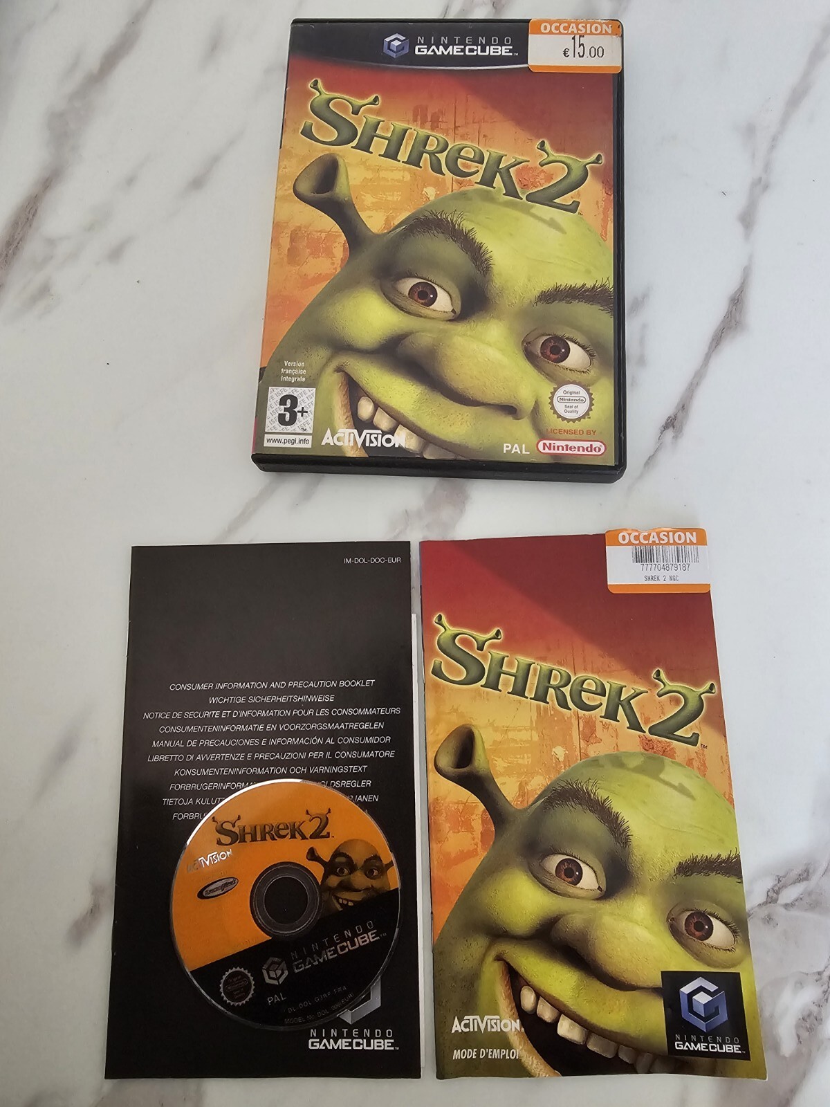 Shrek 2 Game Cube - Prix - Photo - Présentation