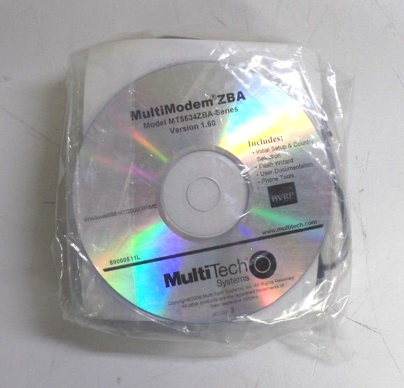 MultiTech Systems MultiModem | MT5634ZBA | V.92 13543290 | USB Data Fax ...