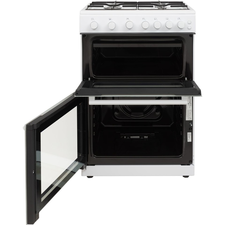 Electra TG60W-2 Gas Cooker with Gas Hob 60cm Free Standing White A+ New ...