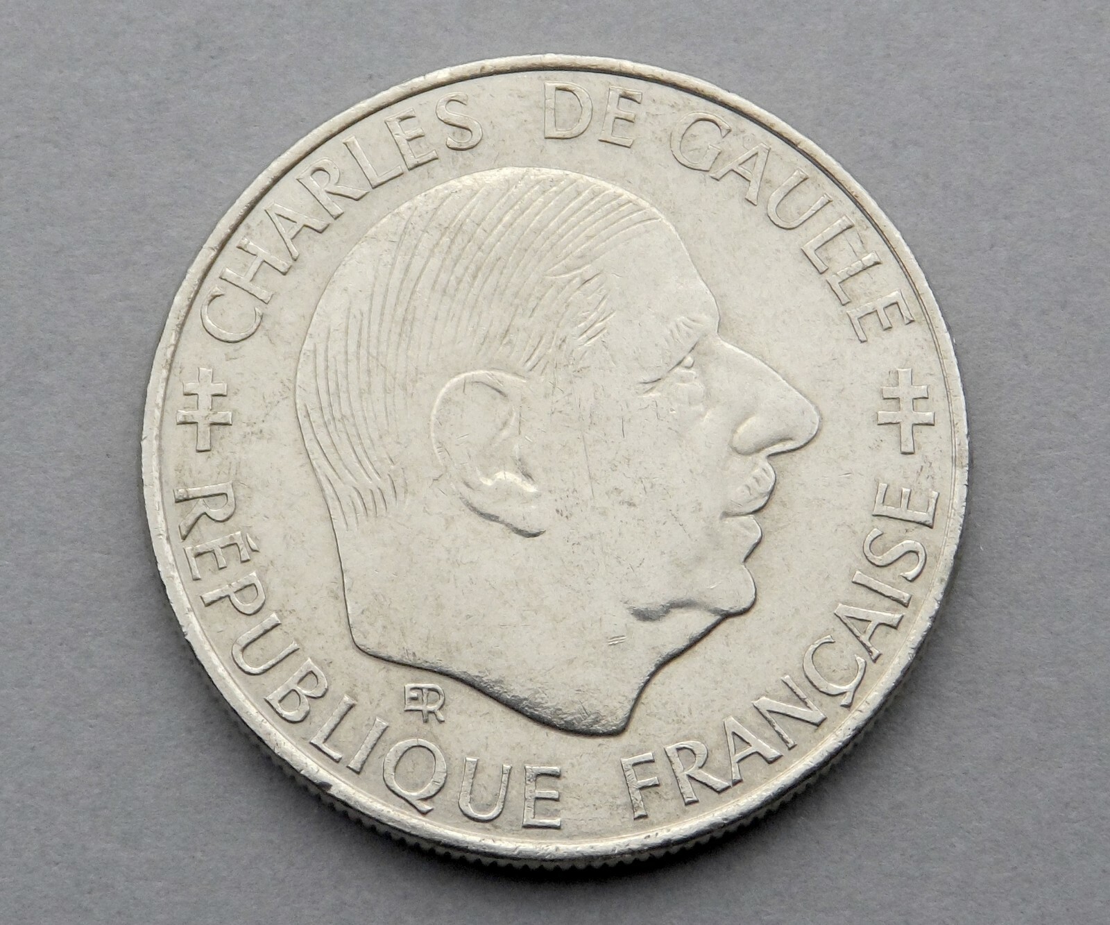 French Coin. 1 Franc. 1958 - 1988 Charles De Gaulle. Token. | eBay