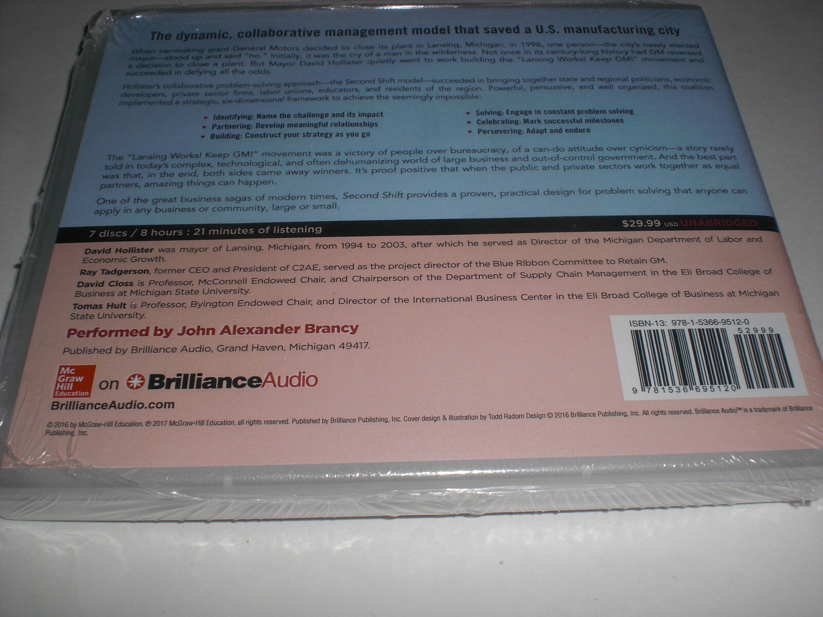 Second Shift : The Inside Story of the Keep GM Movement by Ray ...