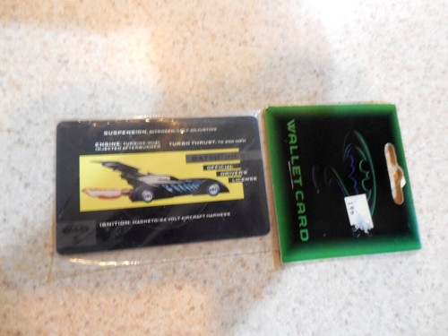 Vintage 1995 Batman Forever Plastic Wallet Card Batmobile Driver's ...