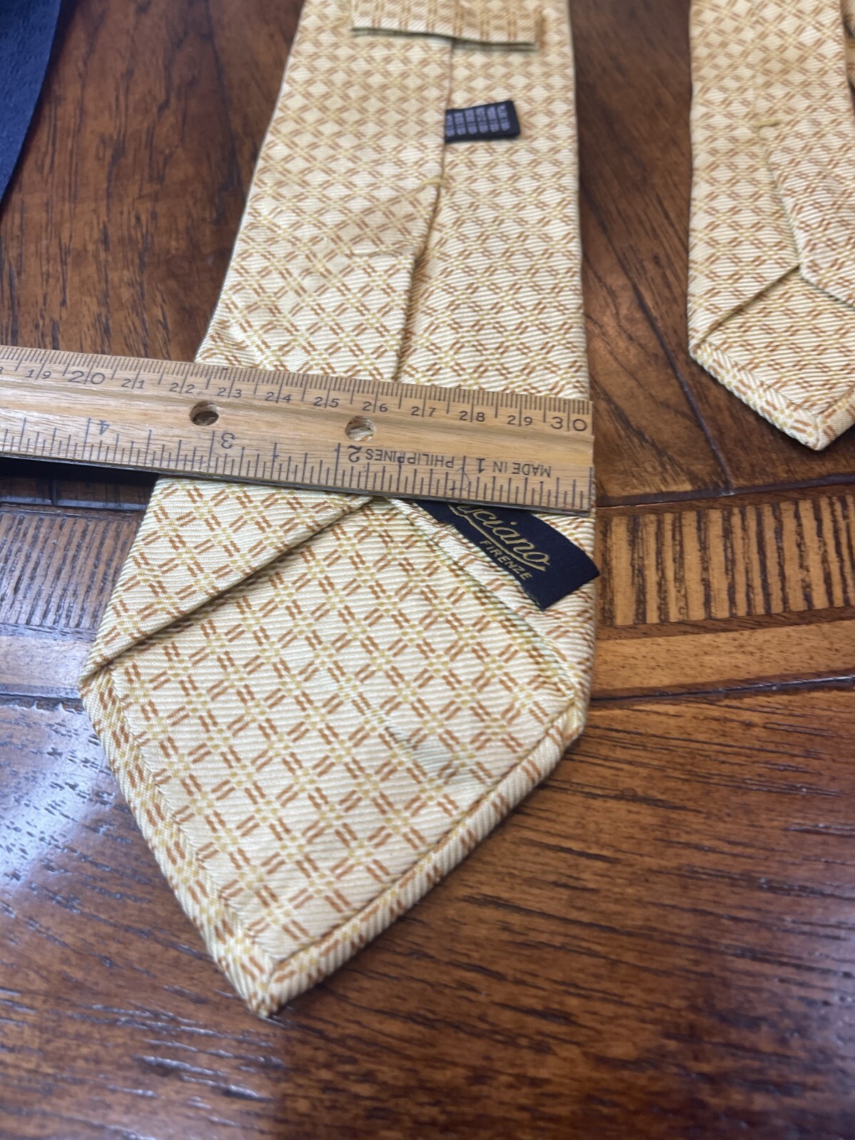 LUCIANO BARBERA COLORFUL HIGH END DRESS SUIT DESIGNER NECKTIE TIE FREE ...