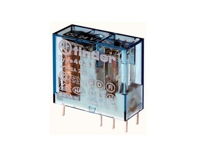 Relè relay 230V 230Vca 8A 2 scambi contatti in miniatura 230Vac 220V ...